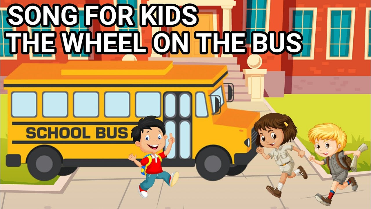 The Wheel On The Bus🚌🚍|| NURSERY RHYME SONG FOR KIDS🚌🚍🎶||Dance ...