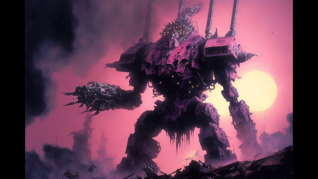 WARHAMMER 40k as an 80s Dark Sci-Fi movie ( SLANEESH ) - YouTube