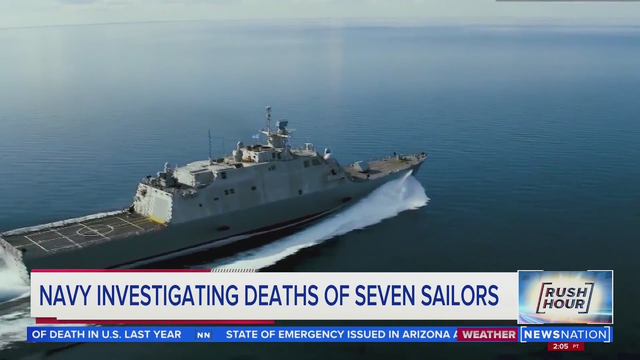 Navy investigating deaths of 7 sailors | Rush Hour - YouTube