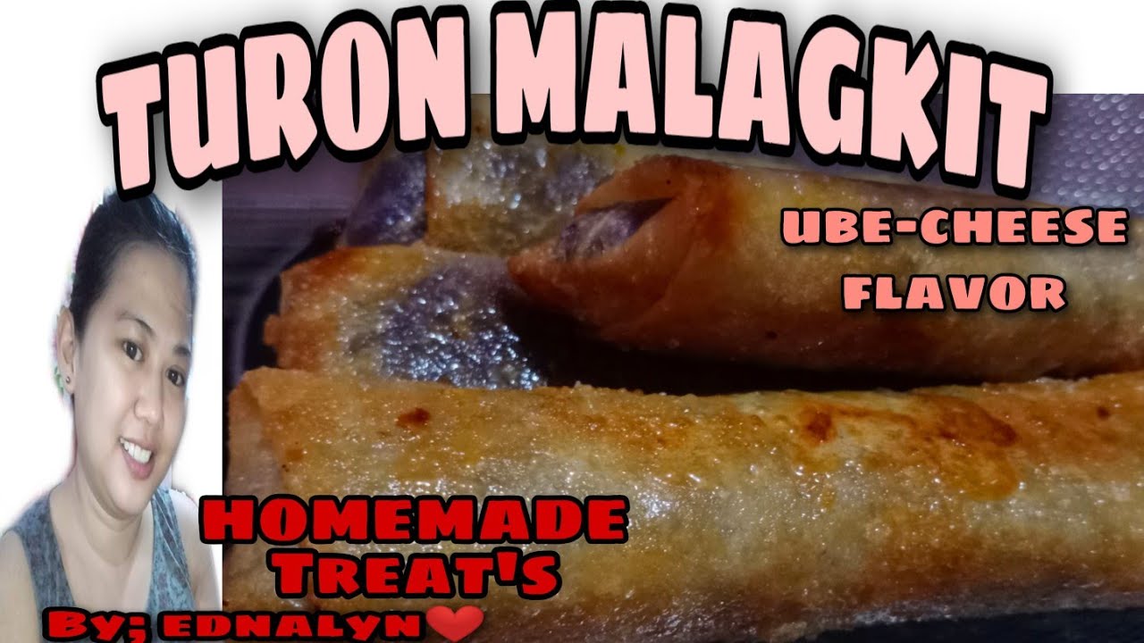 How to make TURON MALAGKIT/UBE-CHEESE TURON-MALAGKIT/HOMEMADE TREAT'S ...