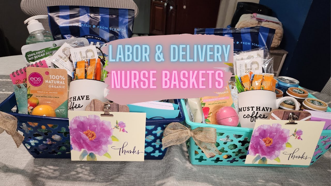 Nurse Baskets for Labor and Delivery 2022 - YouTube