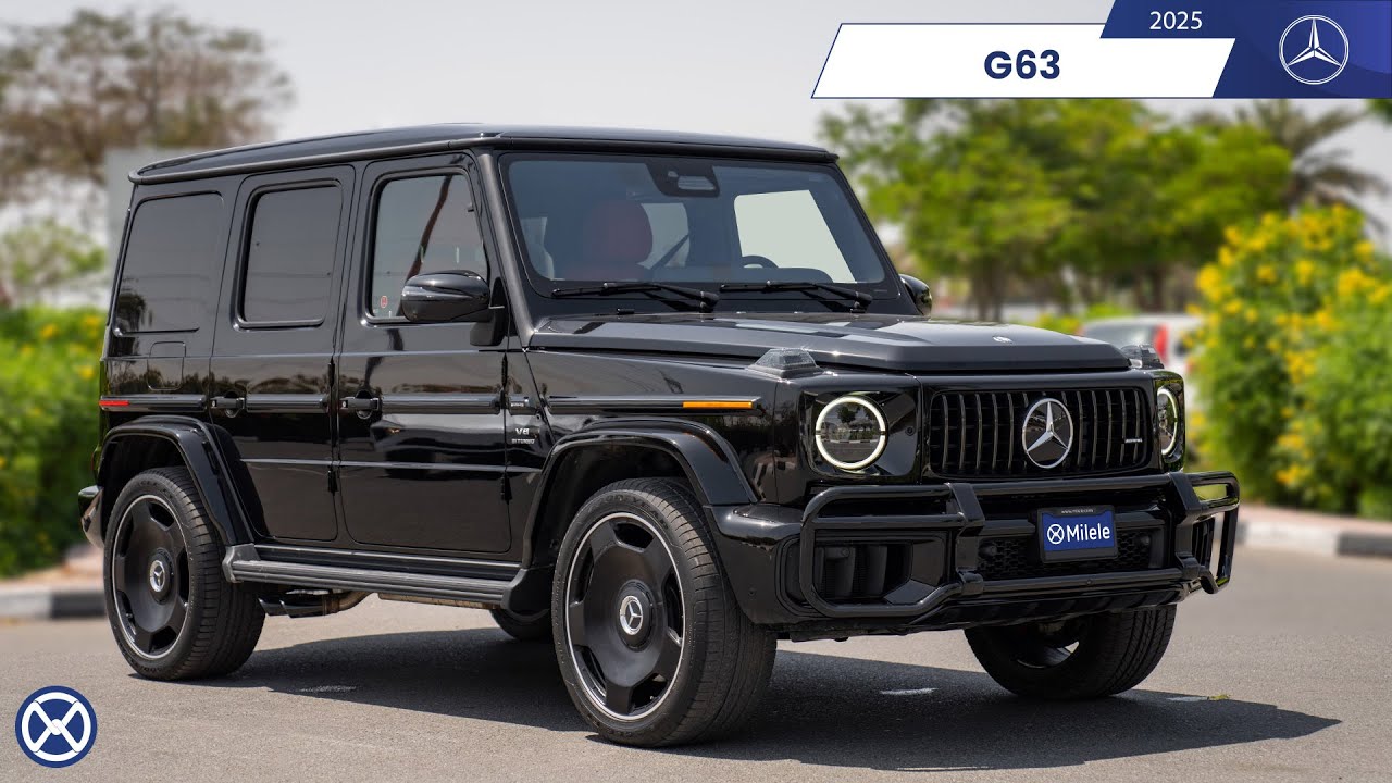 MERCEDES BENZ G63 4.0P AT MY2025 | LGCLASS4.0P_51 | MILELE - YouTube