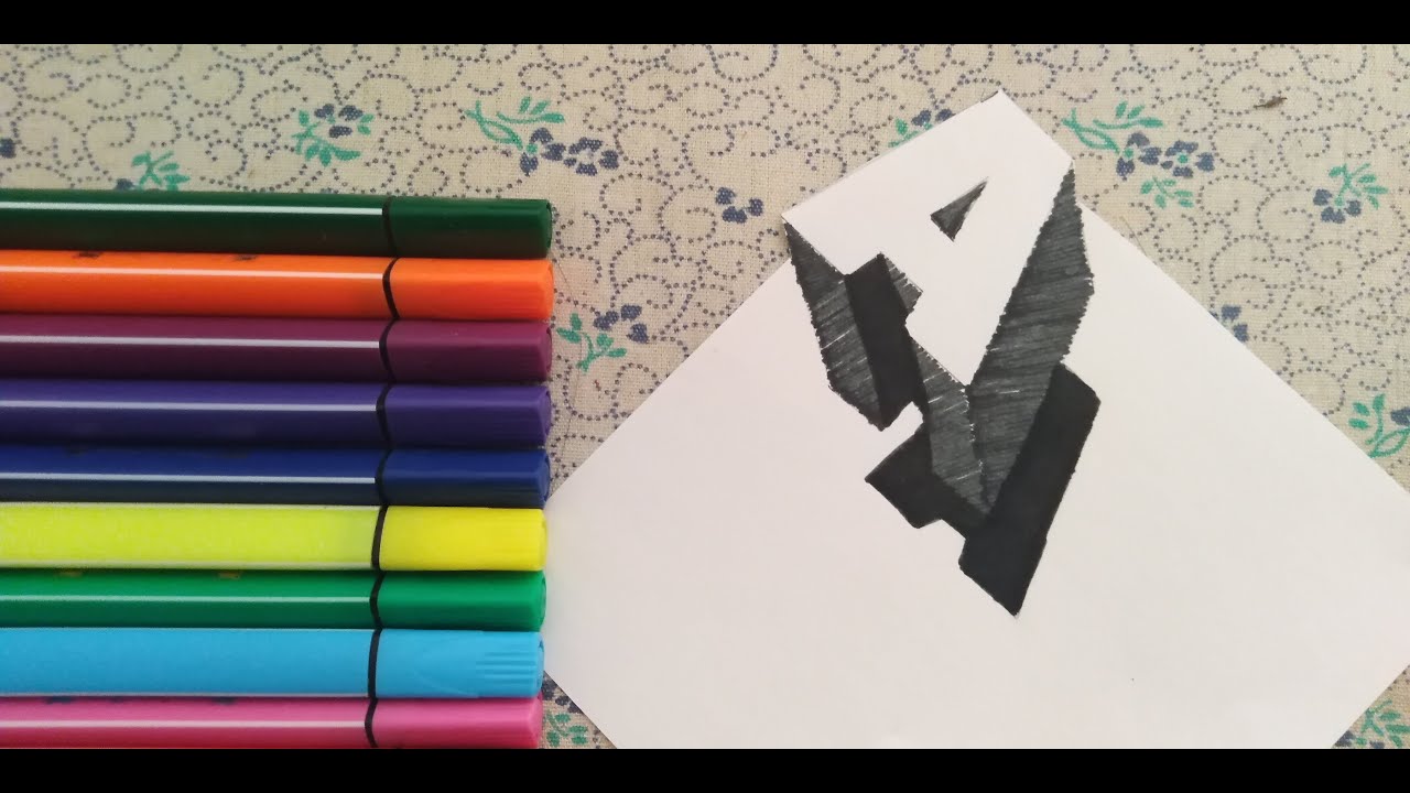 3D RASM CHIZISH/3Д СУРОТ ТАРТУУ/3Д СУРЕТ САЛУ/КАК НАРИСОВАТЬ 3Д РИСУНКИ ...