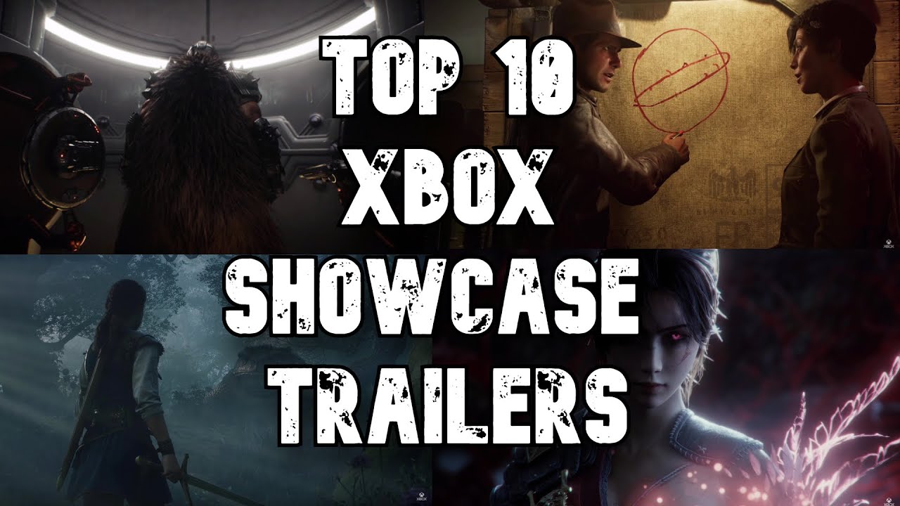TOP 10 XBOX SHOWCASE TRAILERS | KYLE FTW PLAYS - YouTube