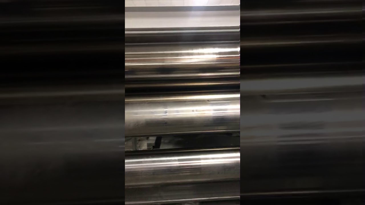 Pp spun-bond machine - YouTube