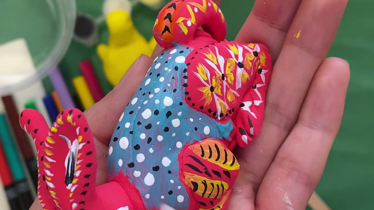 Oaxacan Clay Alebrije Animalitos (Bowers Kidseum) - OC Día del Niño ...