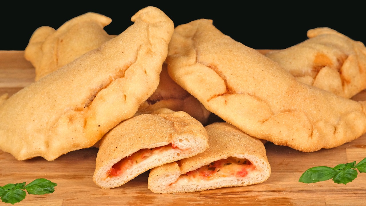 Authentic Panzerotti Recipe 🥟 Easy Italian Fried Pizza at Home! 🍅 - YouTube