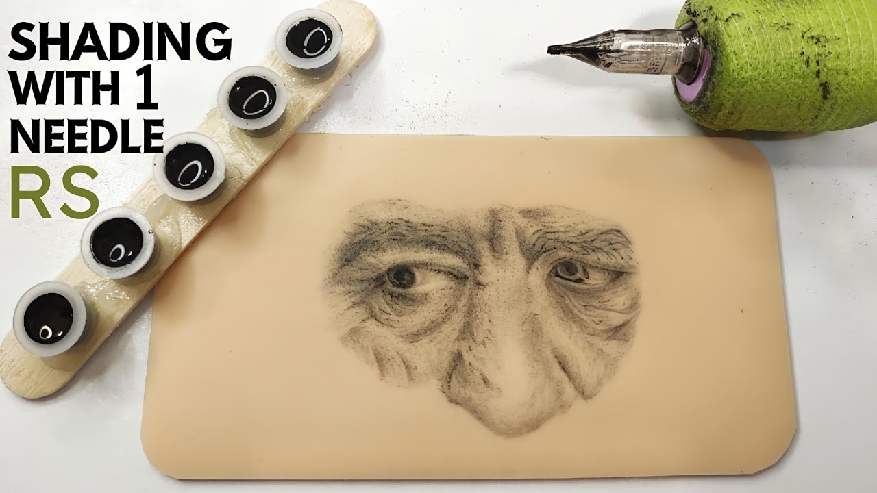 One Needle Shading Techniques - How to Shade Tattoos with One Tattoo ...