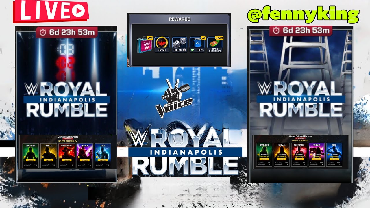 ROYAL RUMBLE 2025 | WWE MAYHEM GAMEPLAY | WWE | LIVE STREAM | # ...