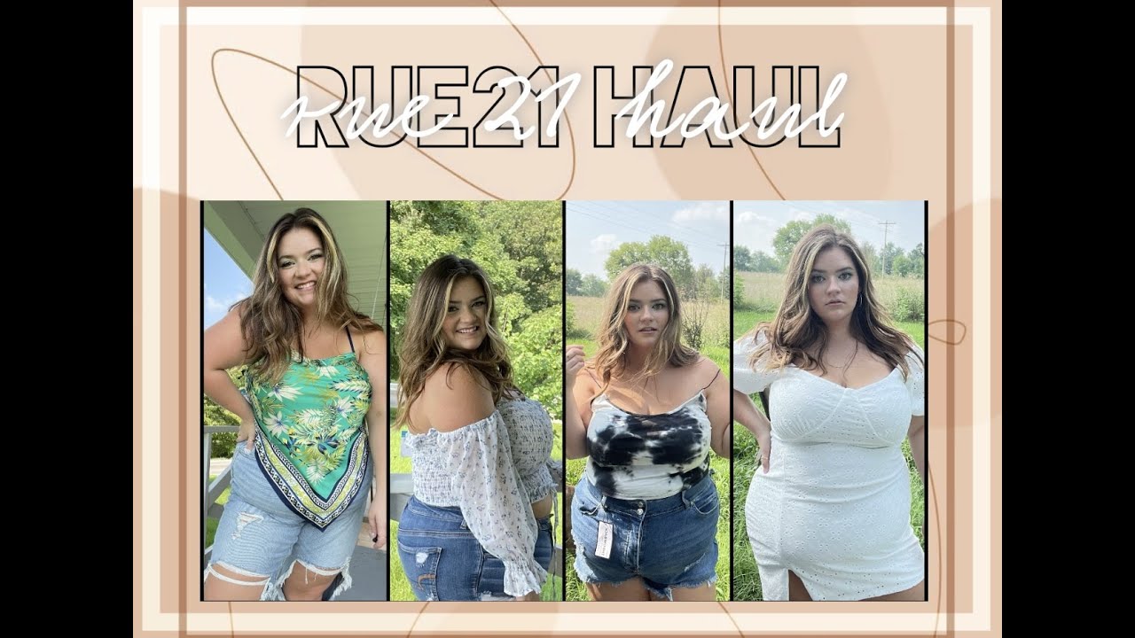 RUE21 HAUL|PLUS SIZE|TRY-ON - YouTube
