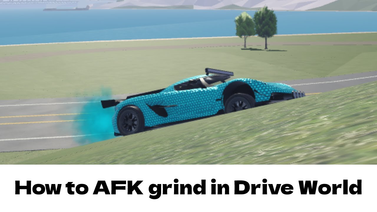 How to AFK grind in Drive World! - YouTube