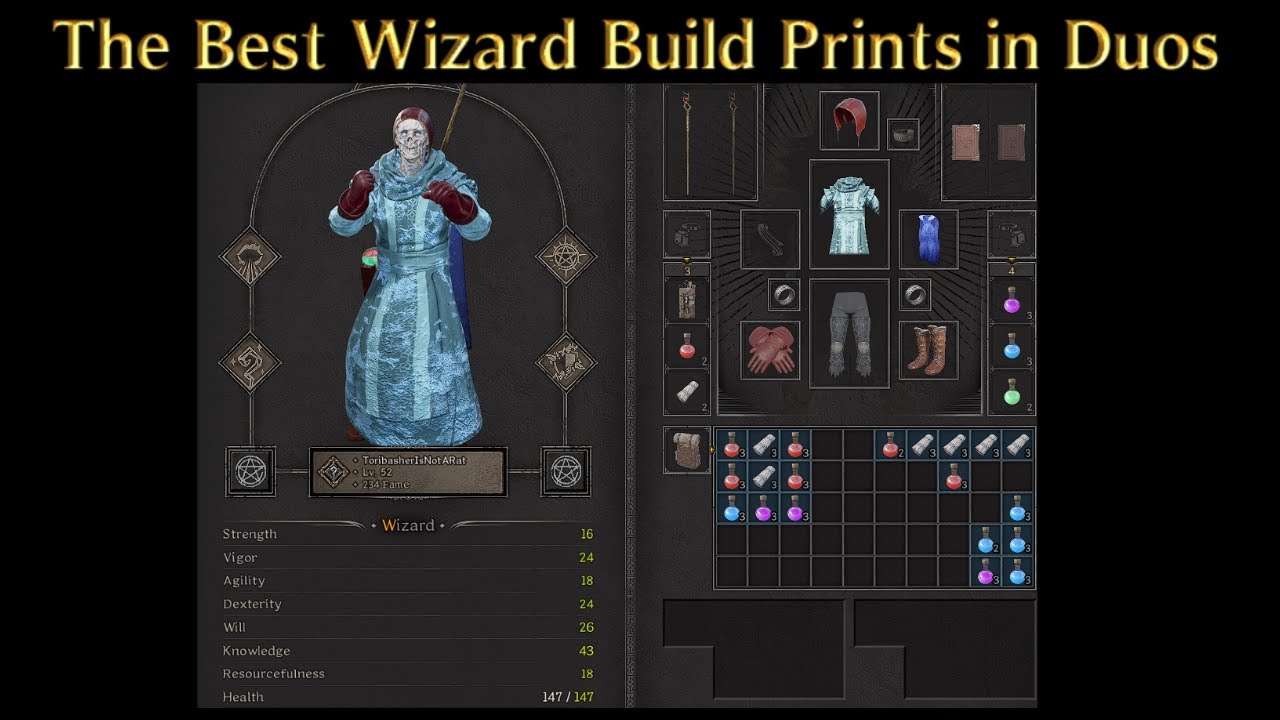 Running The Best Wizard Build In Duos | Super Printing Gold | Dark and ...