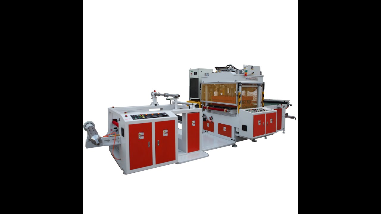 Clear boxes die cutting Machine ,plastic box die cutting machine, PVC ...