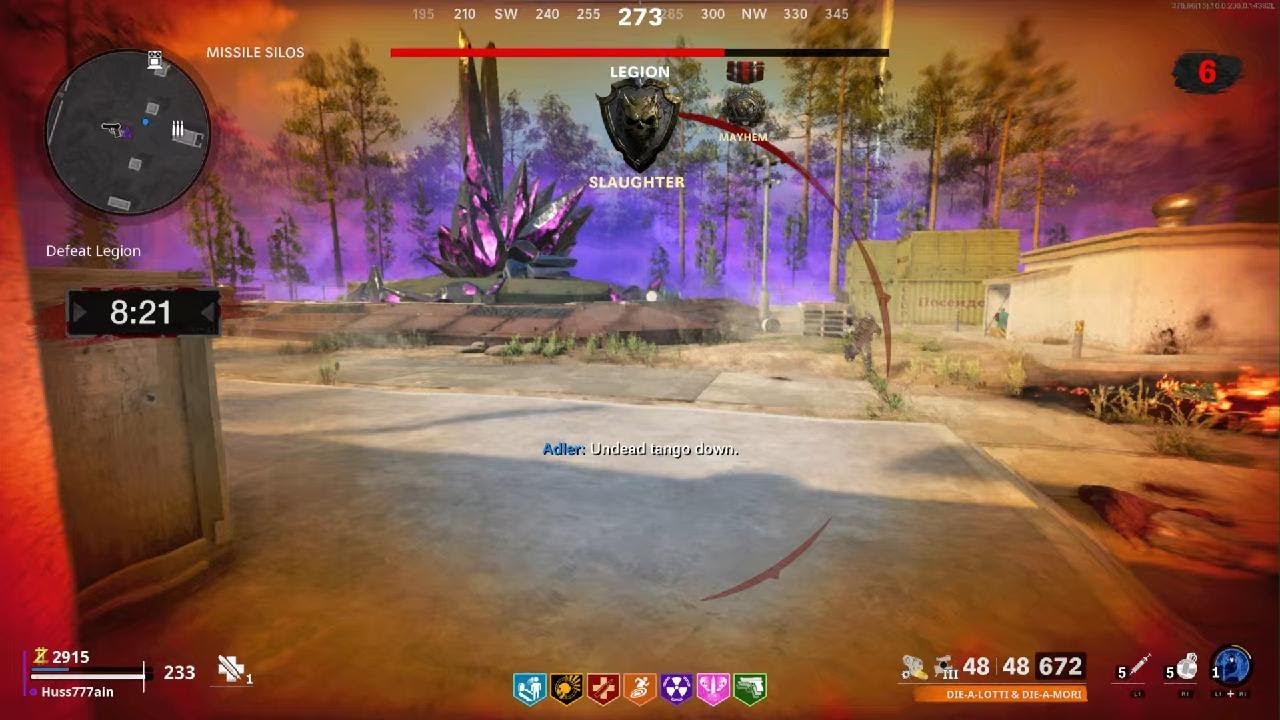 Legion boss fight outbreak EE - YouTube