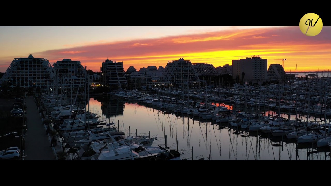 La Grande Motte 2019 Sunrise Sunset Montpellier Méditerranée - YouTube