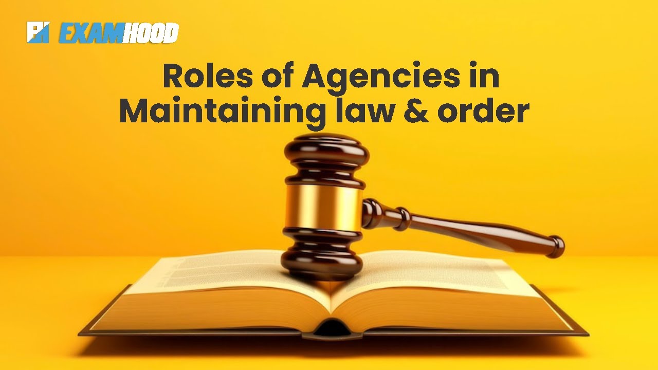 ROLES OF AGENCIES IN MAINTAINING LAW AND ORDER - YouTube