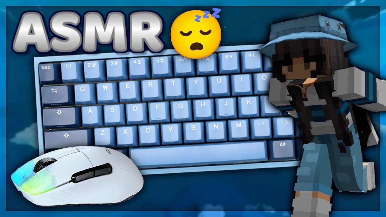 Poppy Keyboard + Mouse Sounds ASMR | Hypixel Bedwars - YouTube