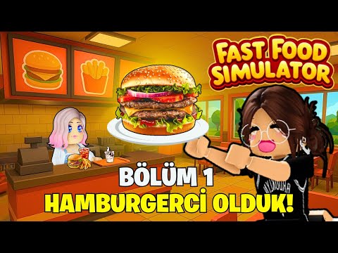 ARIGİLLER DONALDS KENDİ BURGER DÜKKANIMIZ😊AYŞEM ECE ARI💥ARIGİLLER🐝FAST FOOD SIMULATOR