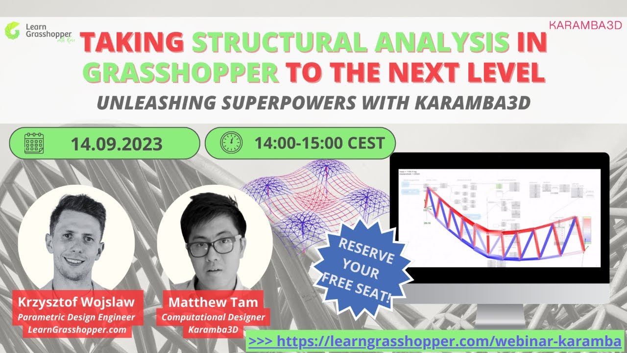 TAKING STRUCTURAL ANALYSIS IN GRASSHOPPER TO THE NEXT LEVEL: Unleashing ...