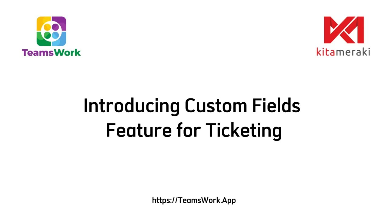 Introducing Custom Fields feature for Ticketing - YouTube