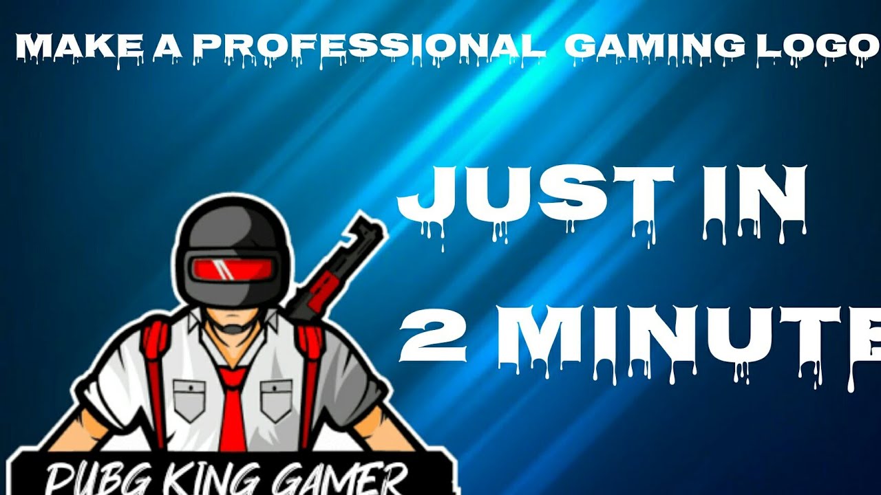 HOW TO MAKE A PROFESSIONAL LOG FOR A GAMING CHANNEL - YouTube