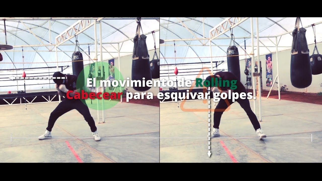 Cómo hacer el Rolling - Cabecear para esquivar golpes - YouTube