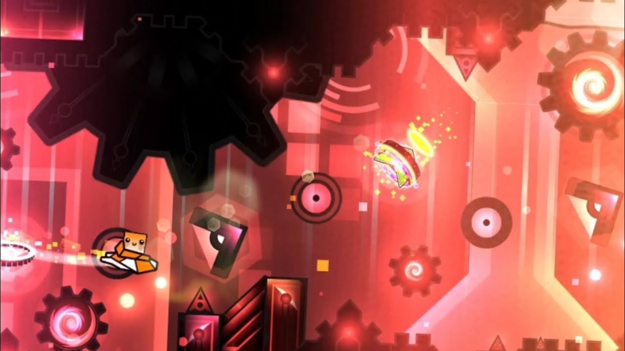 " Red Haze " 100% (medium demon) by Toast Lord | geometry dash [2.1 ...