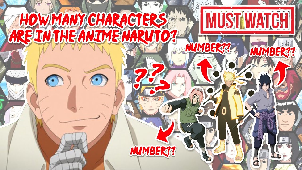 A-Z?!! How Many Characters Are In Anime Naruto Shippuden? Here are the ...