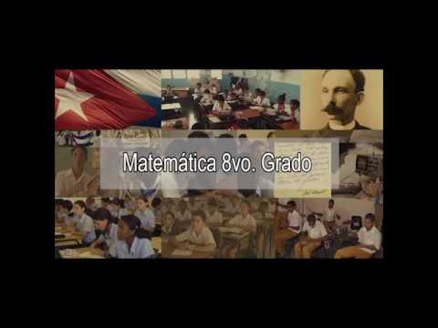 Matemática 8vo Grado - YouTube