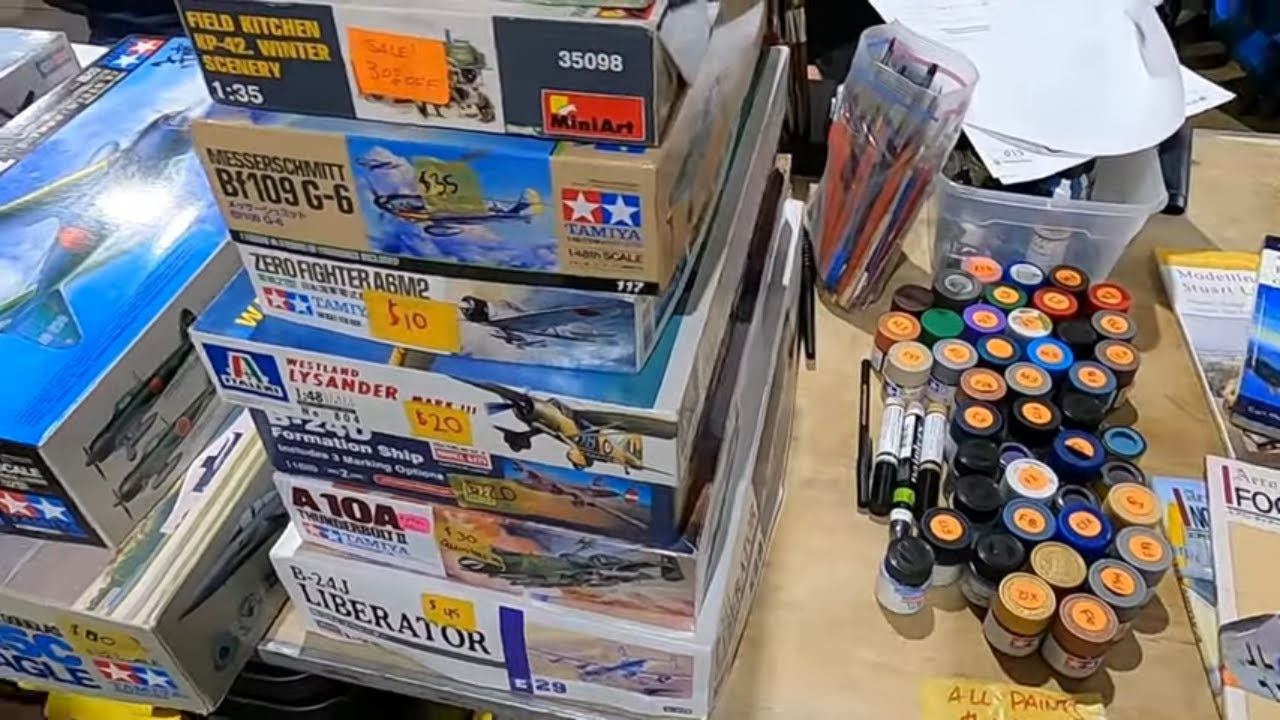 IPMS Middle Tenn Model Contest Swap Meet 2023 (Vid 3 of 4) - YouTube