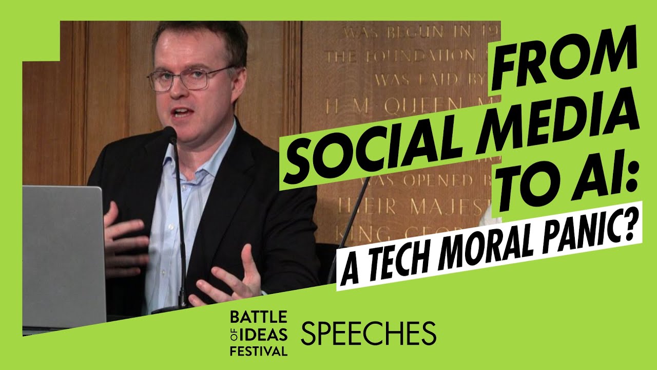 From social media to AI: a tech moral panic? Introductory speeches ...