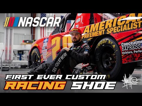 Creating my first pair of custom NASCAR racing shoes for the DAYTONA ...