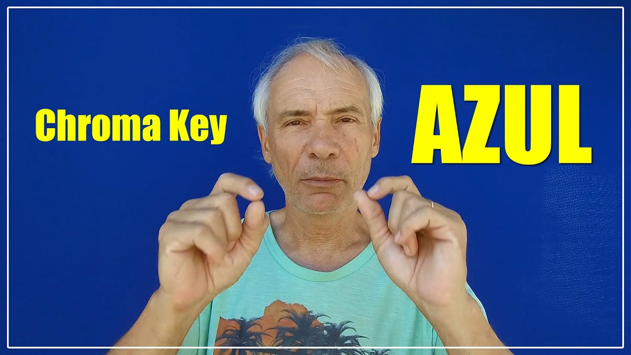 Chroma key AZUL - YouTube