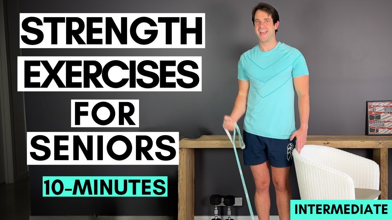 Upper Body Strength Workout for Seniors 10-Minutes (Intermediate ...