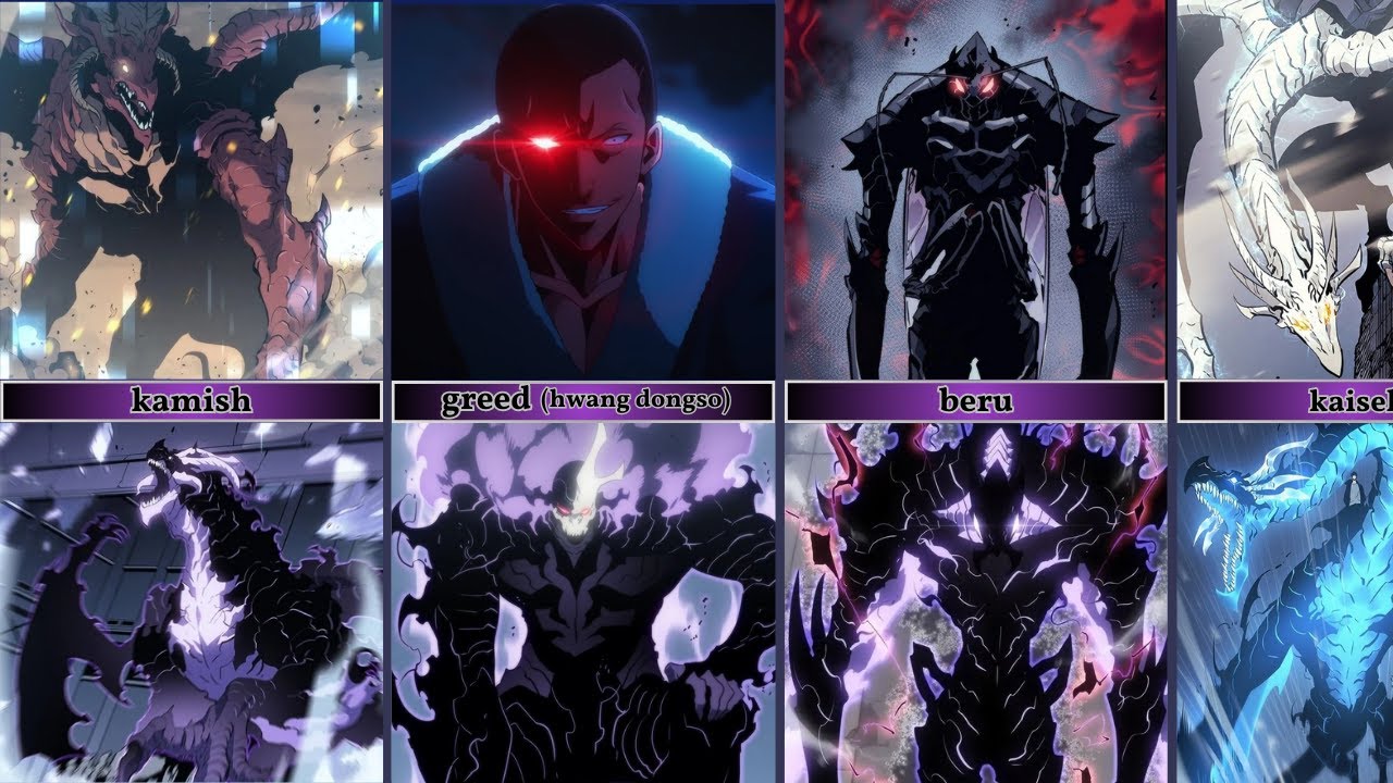 Evolution of the 20 Most Powerful Shadows in Solo Leveling! - YouTube