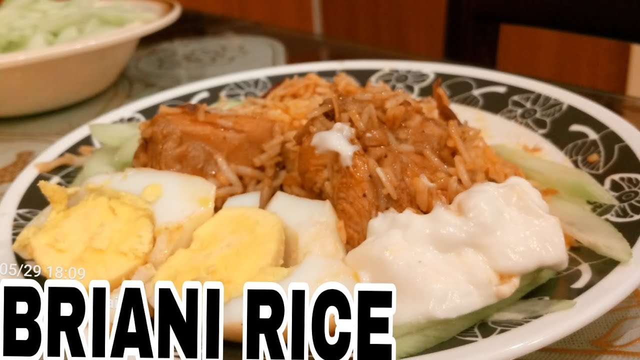 BRIANI RICE//INDIAN FOOD - YouTube