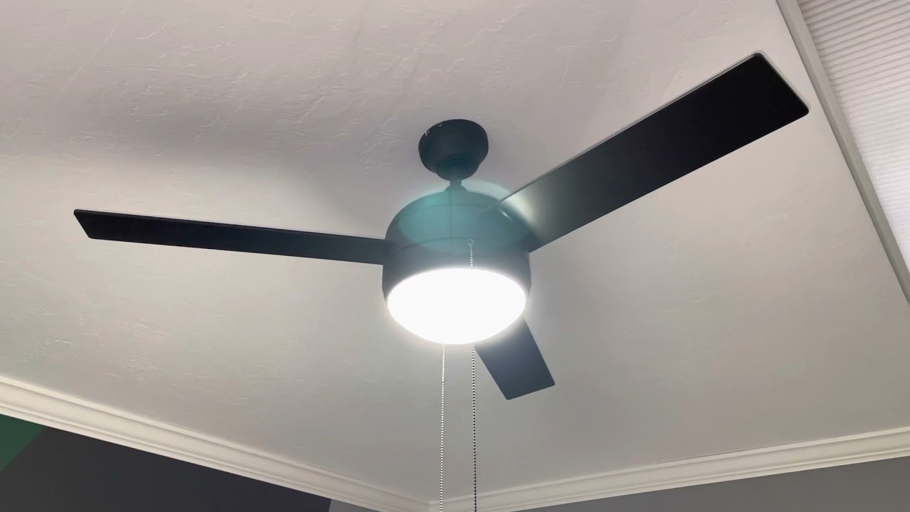 52” Patriot Lighting Abner Ceiling Fan - YouTube