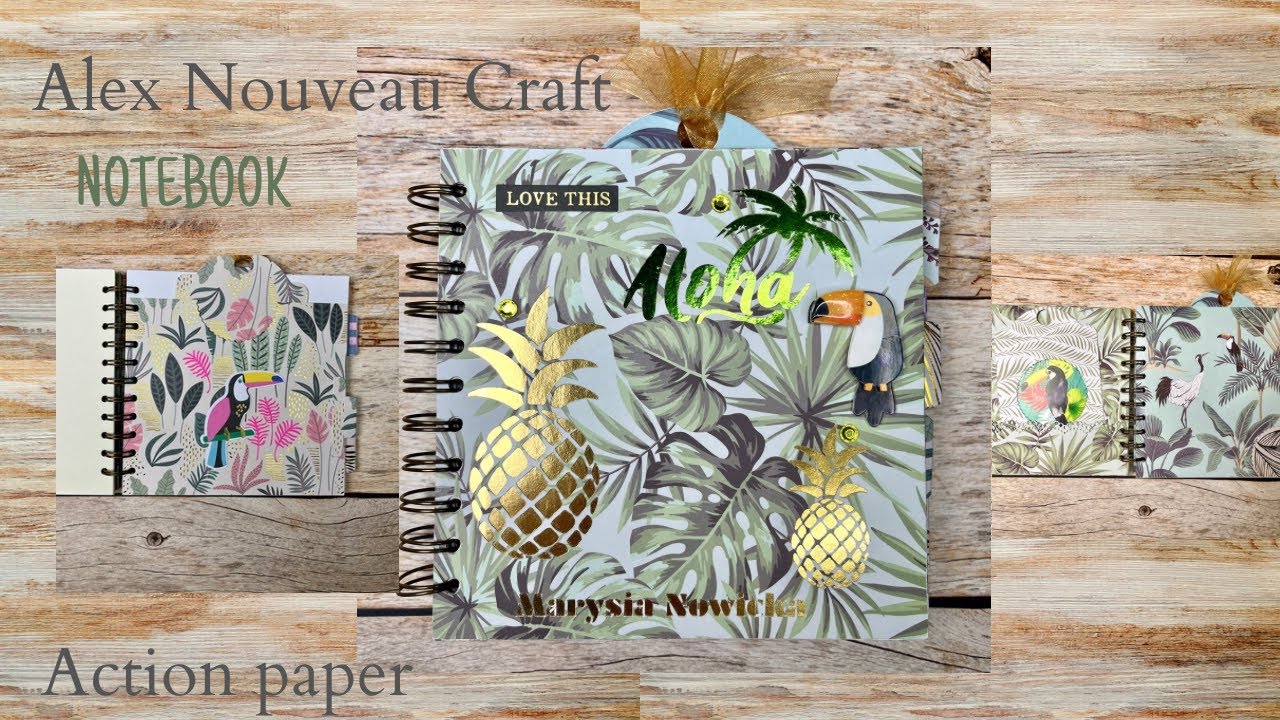 Personalized notebook with Cricut Joy Xtra and Cinch We r memory ...