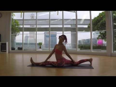 20 min Advance Dynamic flow stretching yoga. Urdhva dhanurasana. Padangustha dhanurasana