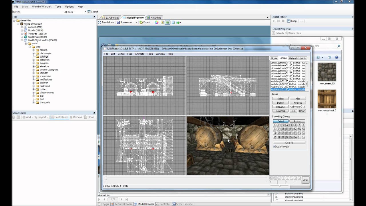 Machinima Studio: Capturing / Exporting - YouTube
