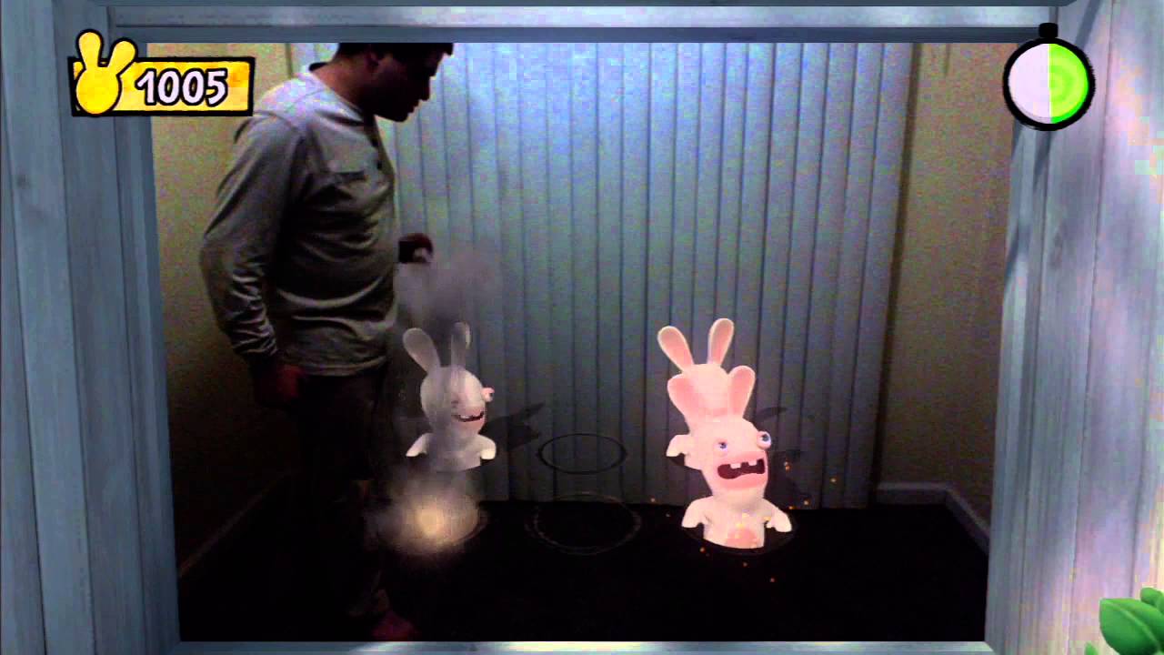 Rabbids Alive & Kicking Whack a Rabbid - YouTube