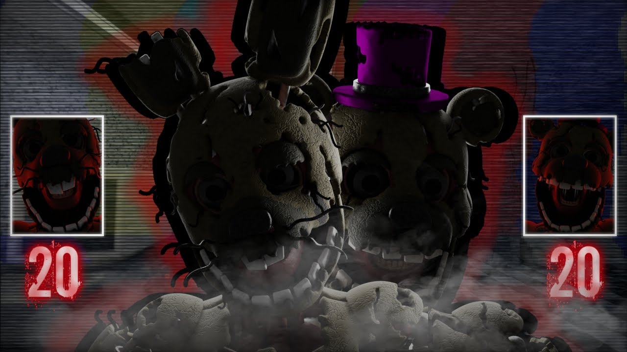 FNAF: Underground, max mode (post shift 2/20) - YouTube