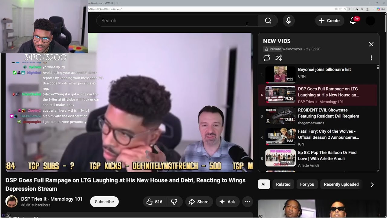 LowTierGod Roasts DSP For An Hour As If He Wasnt Called BLACKDSP For ...