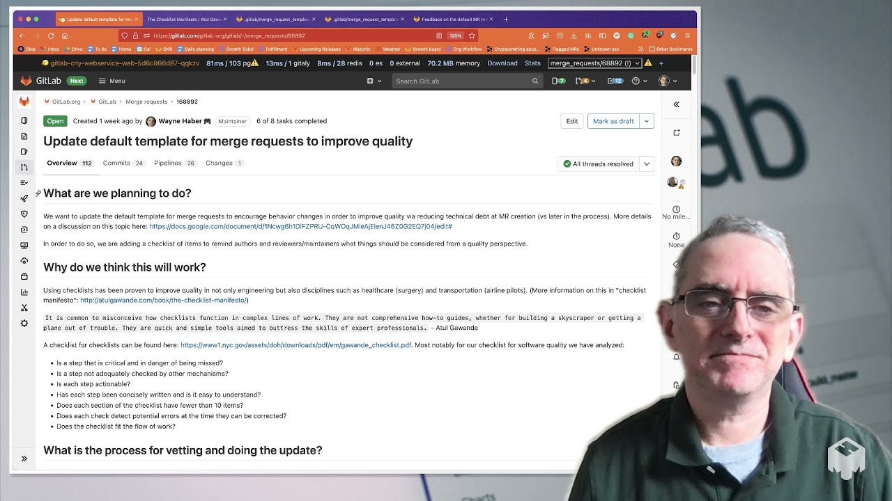 Update For The GitLab Product s Default MR Template YouTube Update For The GitLab Product s Default MR Template YouTube
