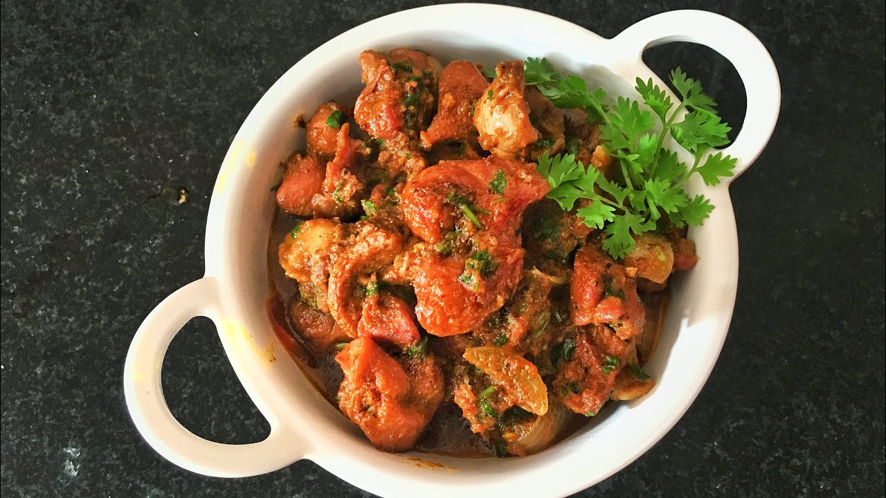 tasty chicken gizzard curry recipe in telugu - YouTube