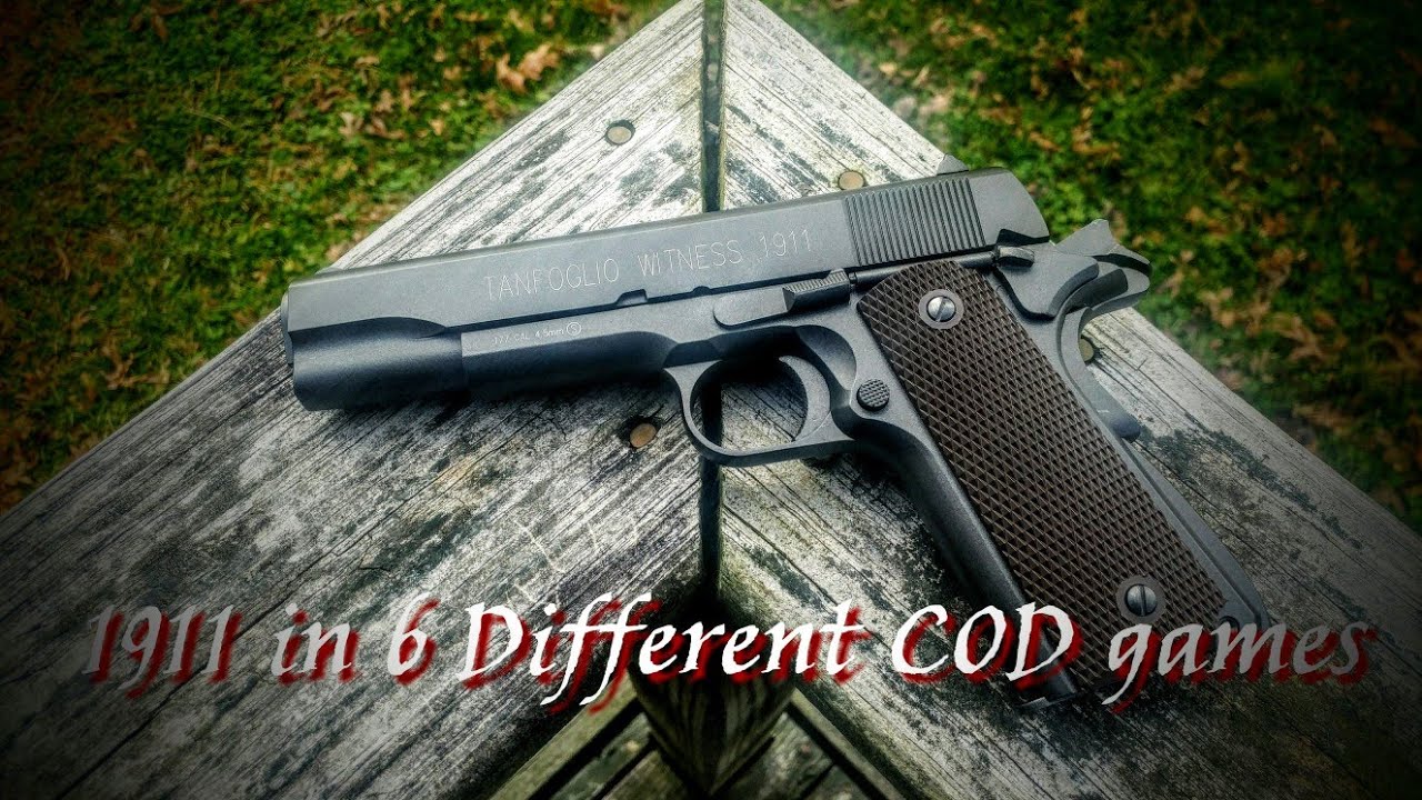 1911 in 6 different COD games | HD 1080x60p + New intro - YouTube