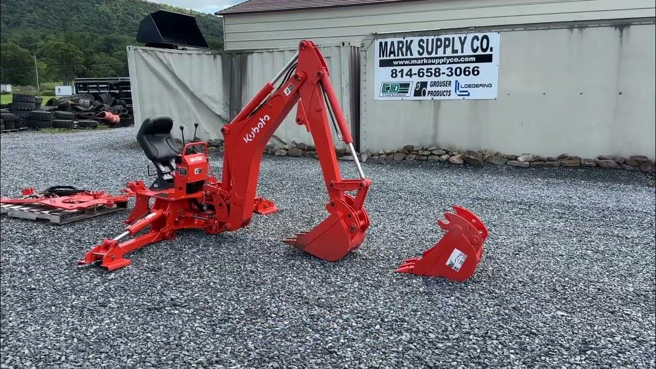 2021 Kubota BH92 Sub Frame Mount Backhoe Attachment For MX Series Tractors Complete For Sale ...