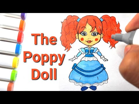 Drawing The Poppy Doll || POPPY PLAYTIME DOLL - YouTube