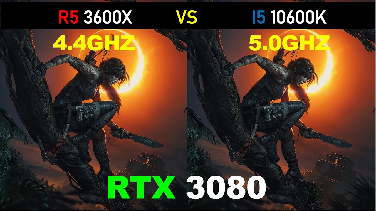 R5 3600X Vs I5 10600K RTX 3080 Gaming Comparisons YouTube R5 3600X Vs I5 10600K RTX 3080 Gaming Comparisons YouTube