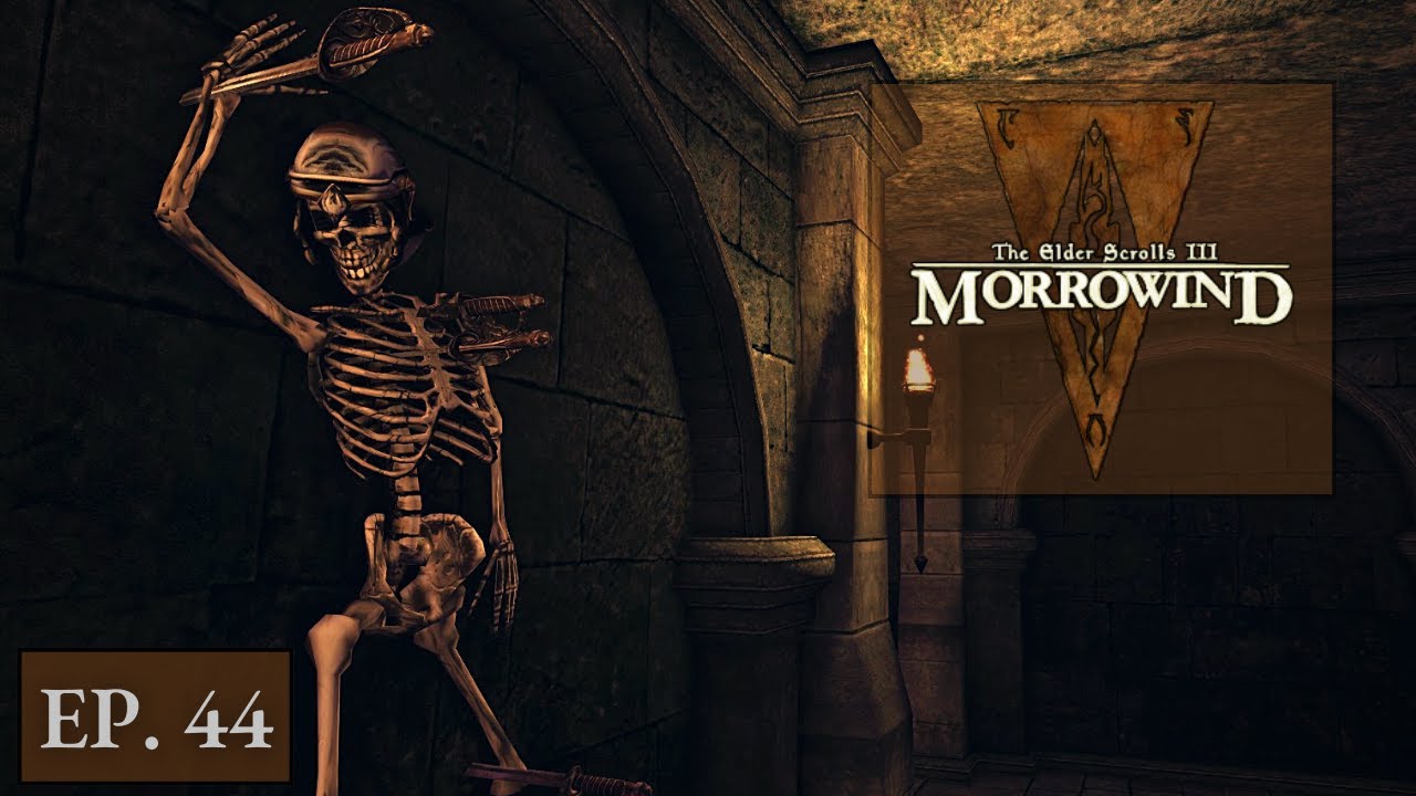 MORROWIND - Ep. 44 - Fun At Fort Firemoth [VOD] - YouTube